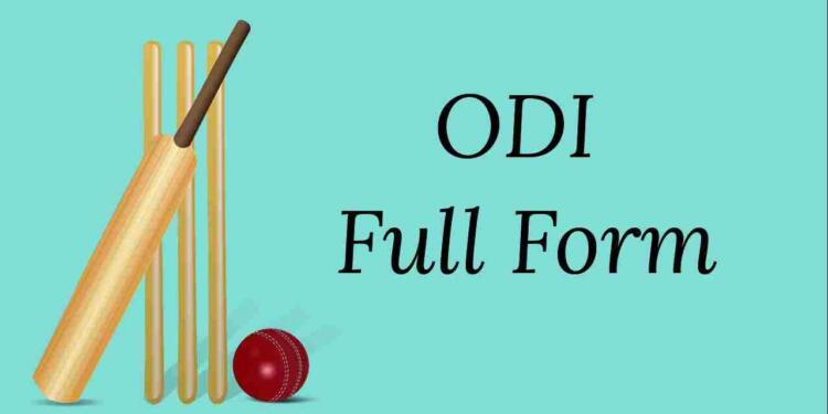 ODI full form under various category with Explanation in Hindi - tfipost.in