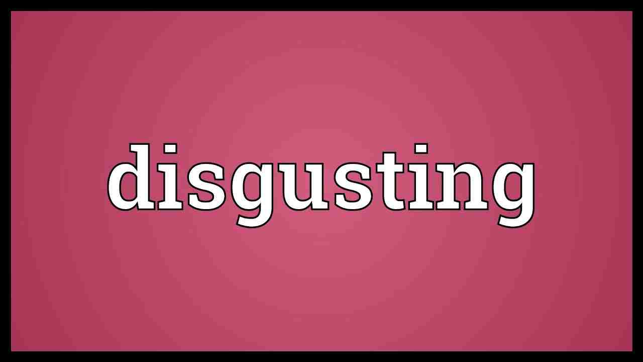 Disgusting Meaning In Hindi Synonym And 7 Examples Tfipost in